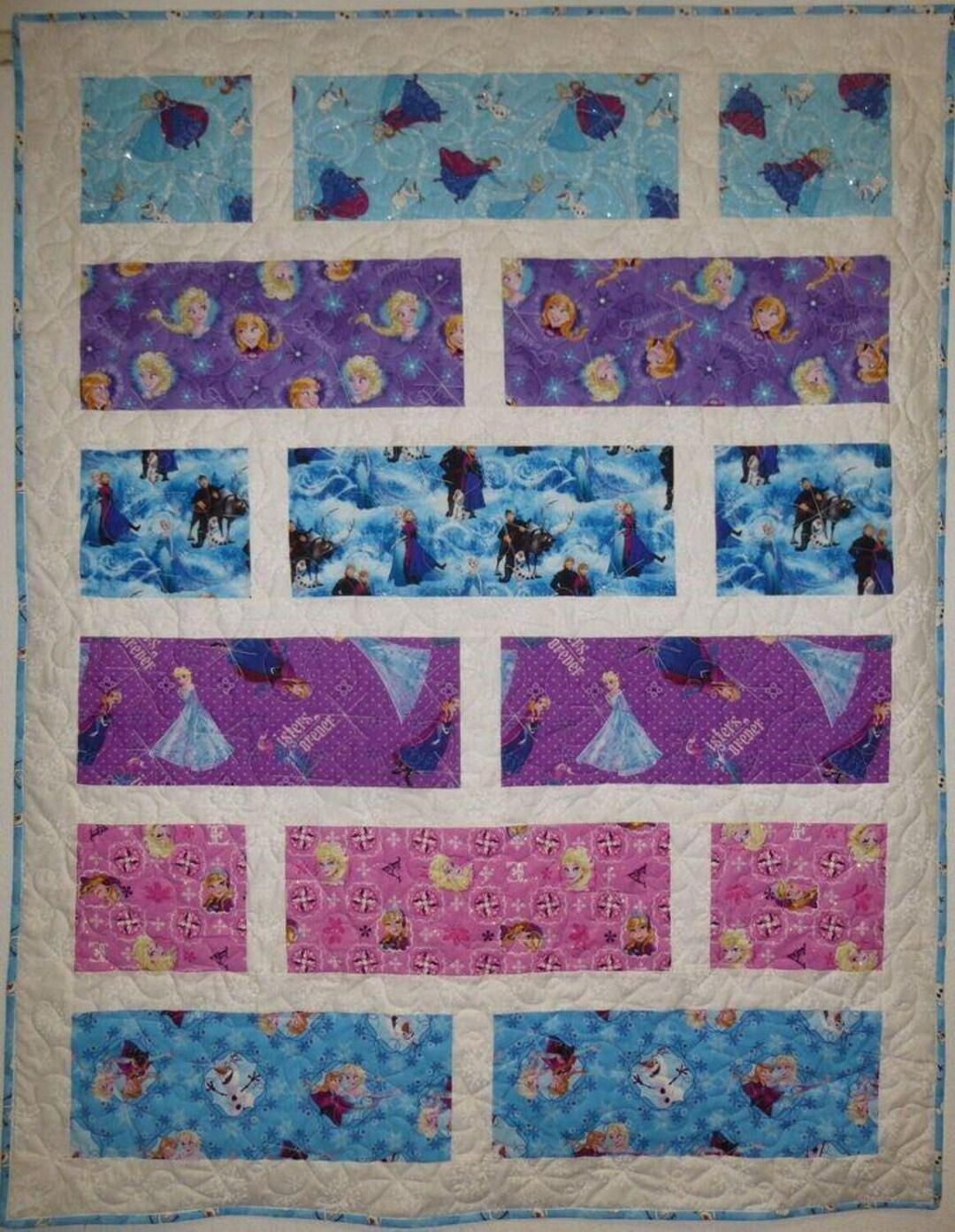 Frozen Ice Castle Princess Ba| Quilt Kit - Etsy