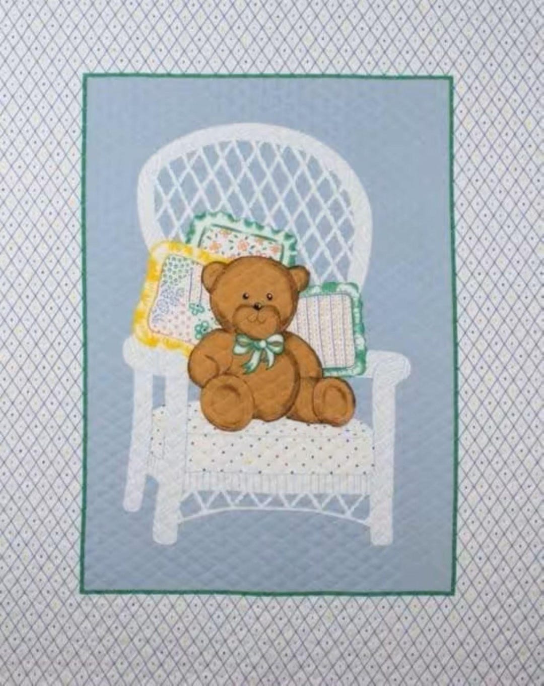 Teddy Bear Quilt Kit Backing Baby Shower Gift - Etsy