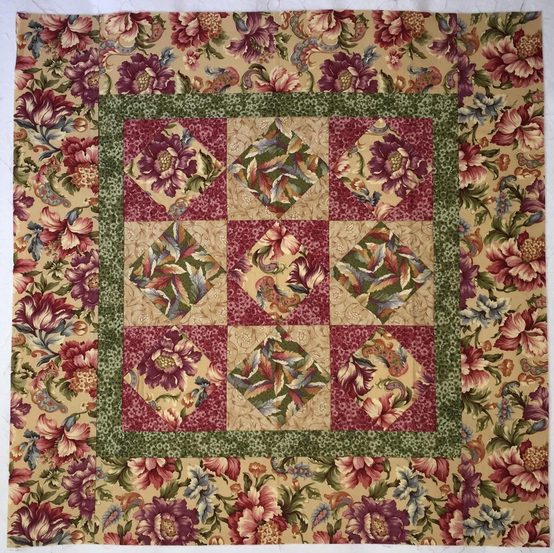CLEARANCE Quilt Kit Connecting Threads Victorian Ferns & Florals Quilt ...