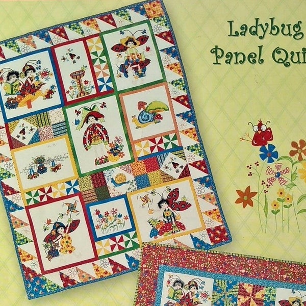 Ladybug Baby Quilt - Etsy