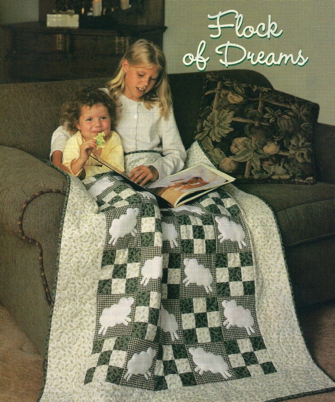 Flock of Dreams Applique Quilt Kit Pattern & Fabrics by Quiltmaker ...