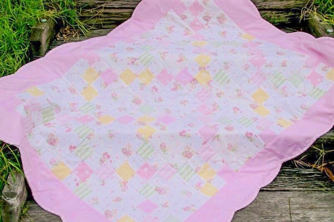 Beatrix Potter Nine Patch pink or Blue Quilt Kit by Faeries in My ...