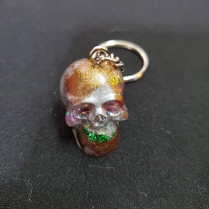 Art Skull Keychains - Etsy