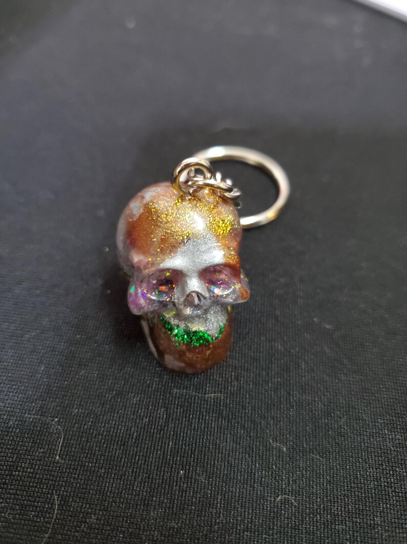 Art Skull Keychains - Etsy