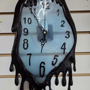 Melting Wall Clock - Etsy