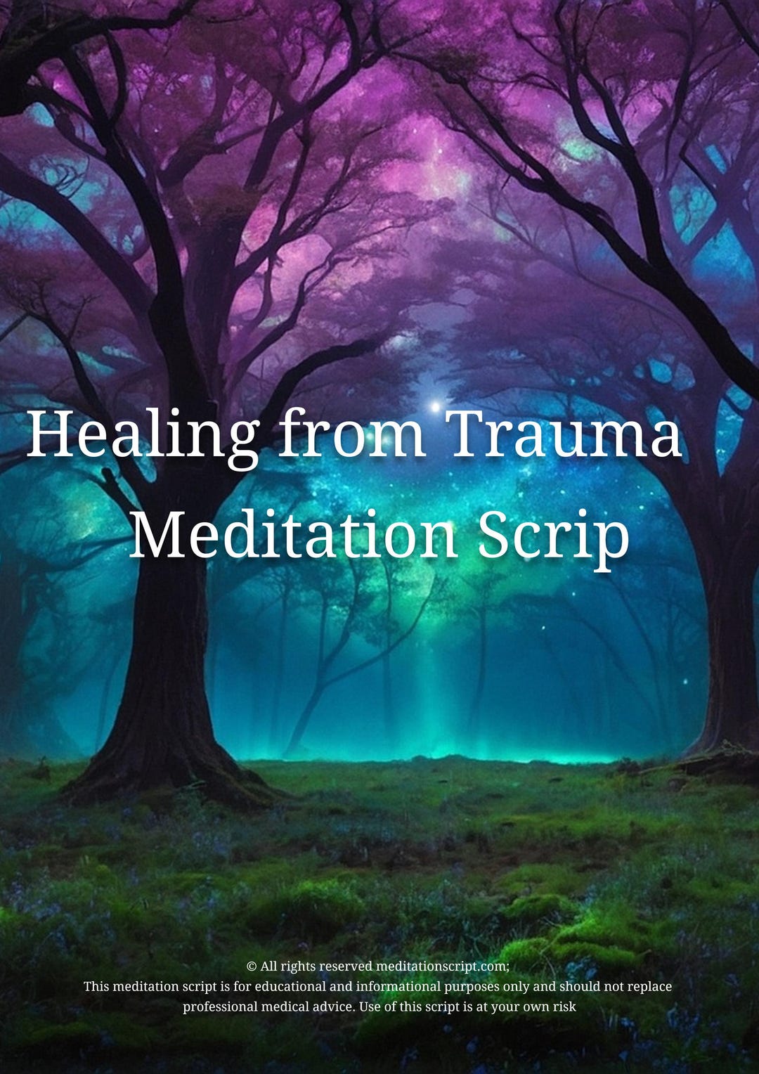 Healing From Trauma Meditation Script - Etsy