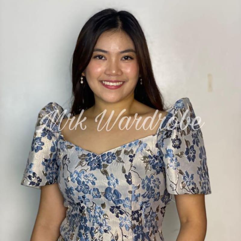 Plus Size Filipiniana Dress - Etsy