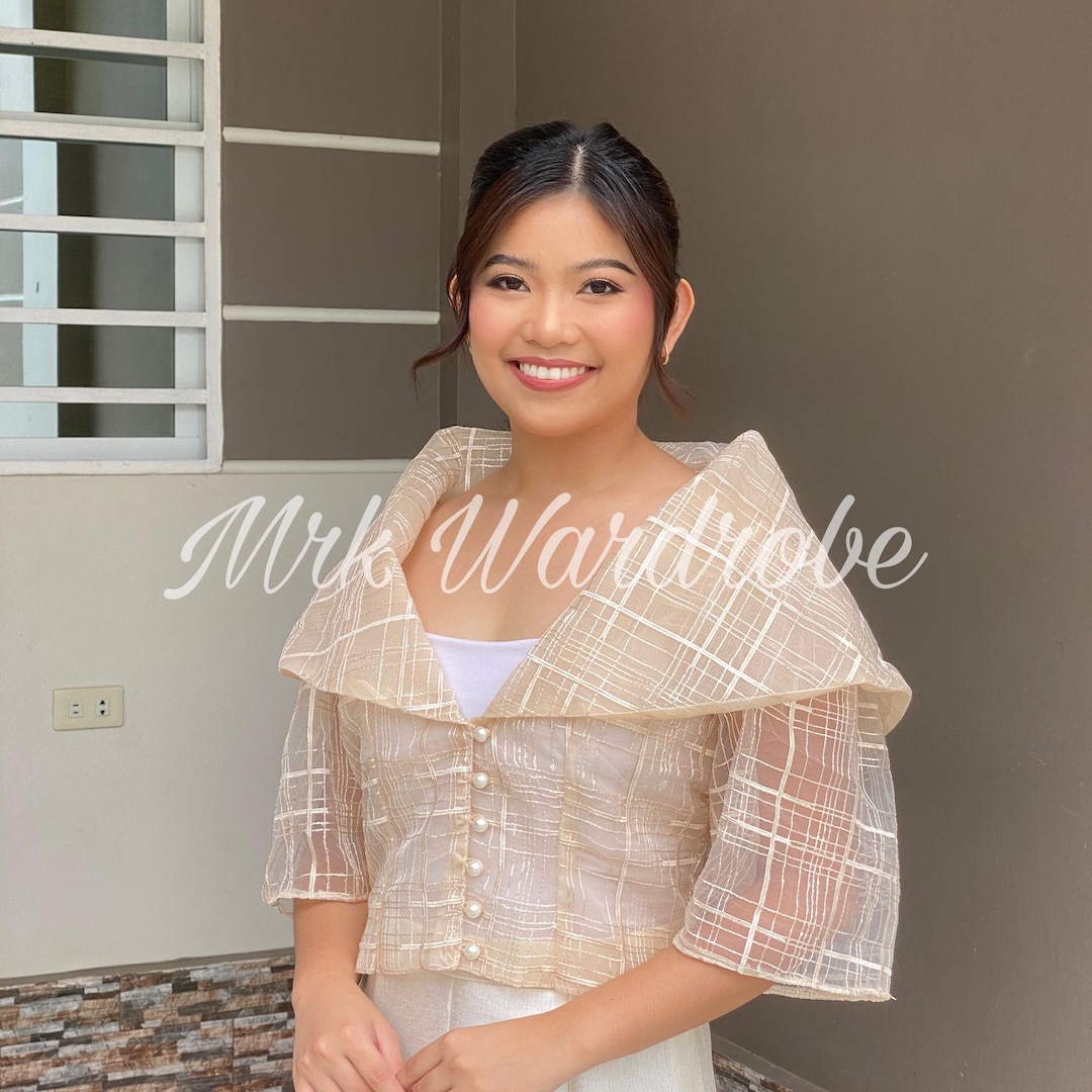 Modern Filipiniana Maria Clara Banig Fabric - Etsy