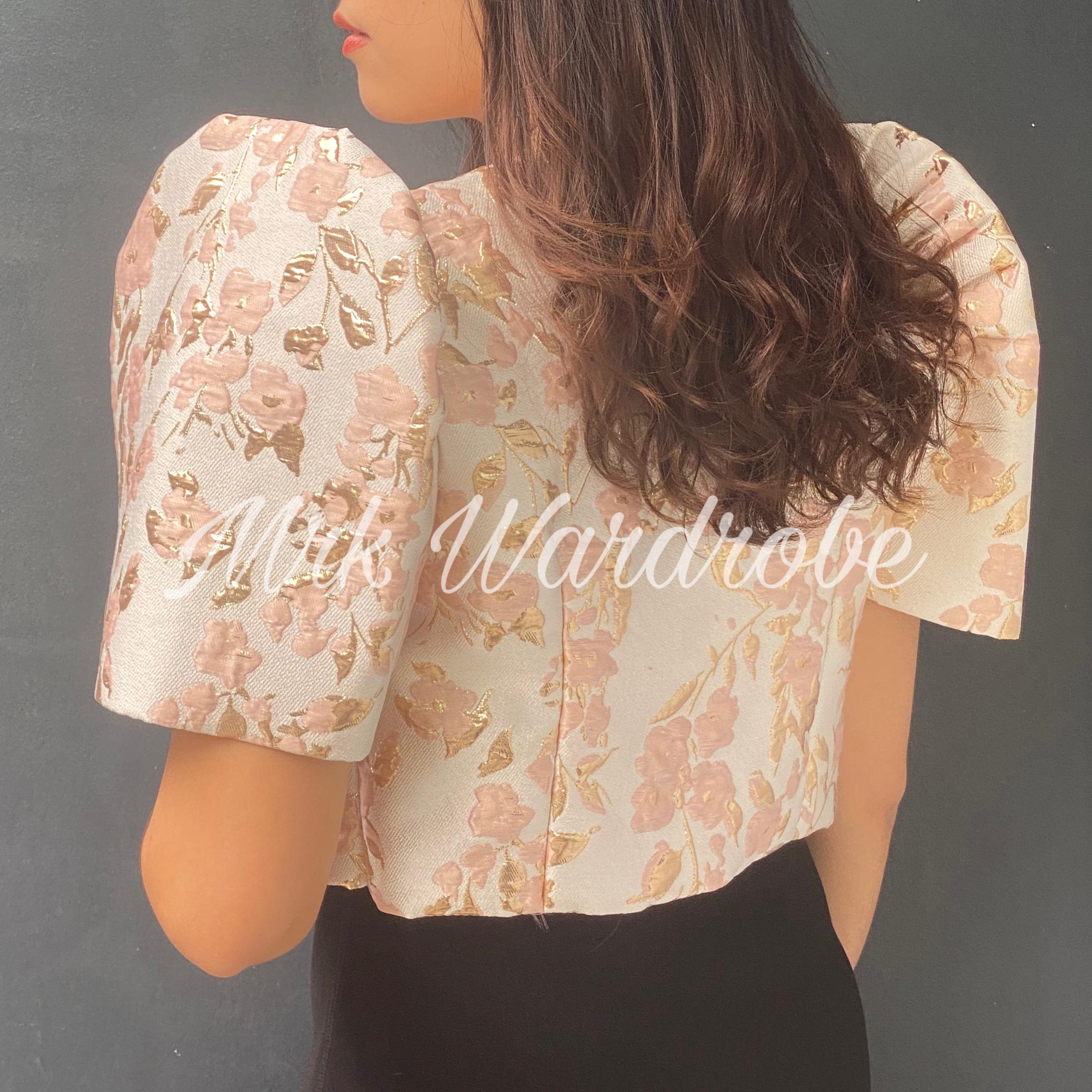 Sage Green Brocade Bolero Filipiniana Top - Etsy