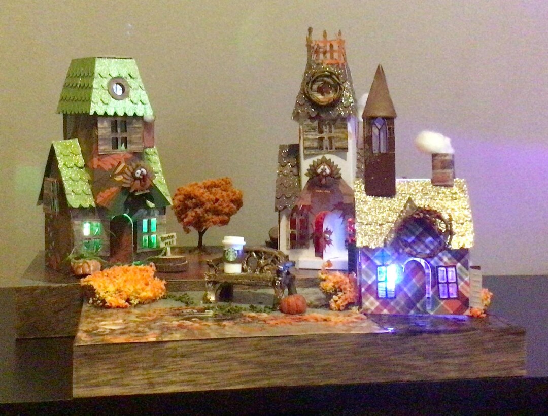 Fall/thanksgiving Village - Etsy