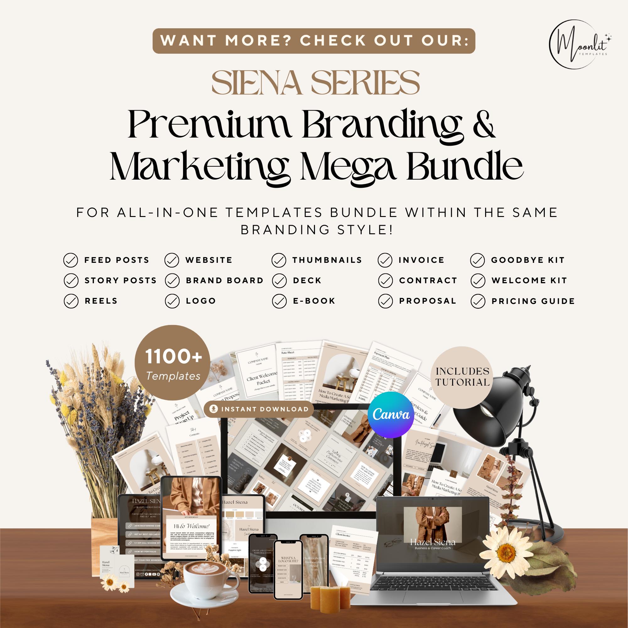 35 Neutral Color Palette & Font Combinations (canva) - Etsy