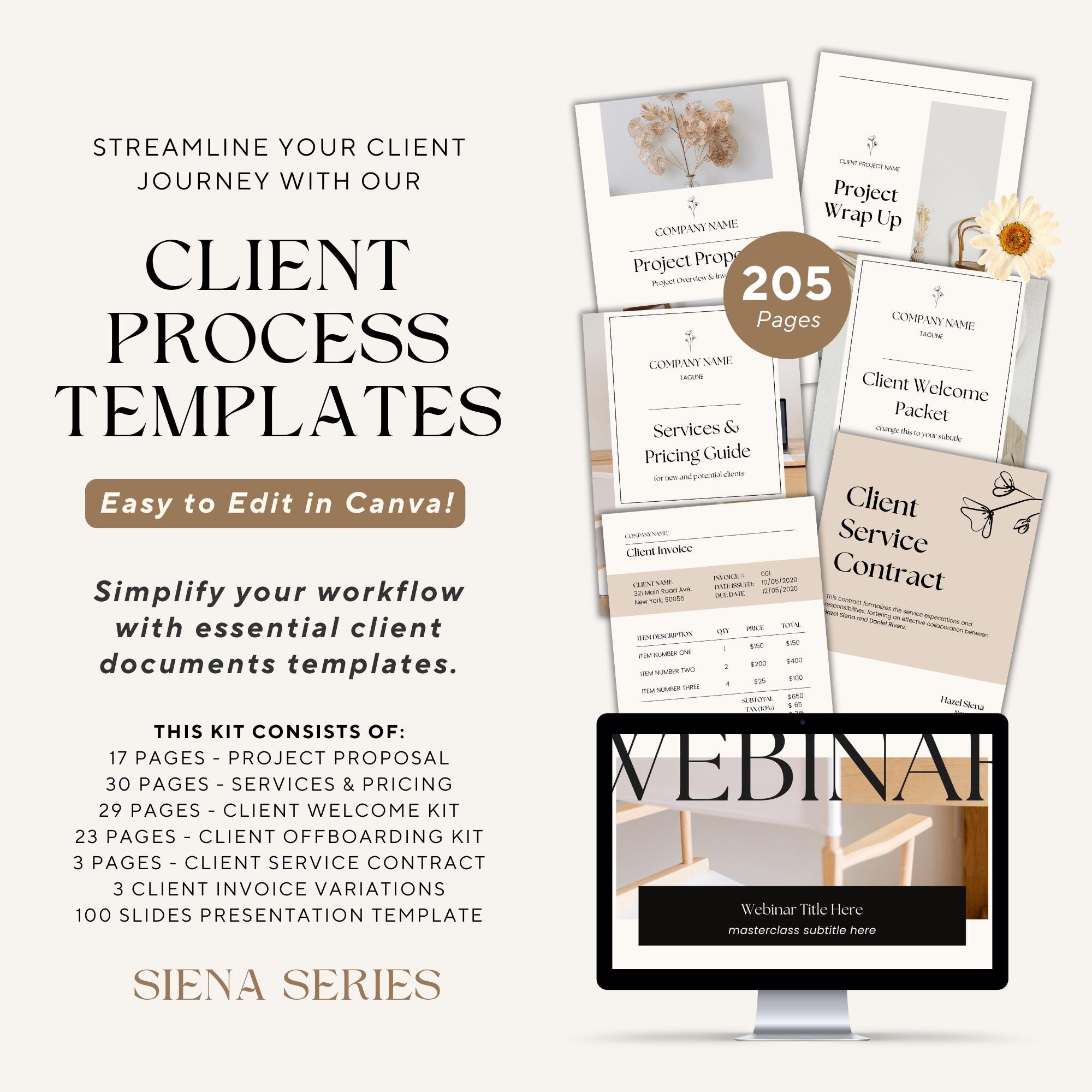 1100+ Premium Canva Branding Kit & Marketing Templates Bundle - All in ...