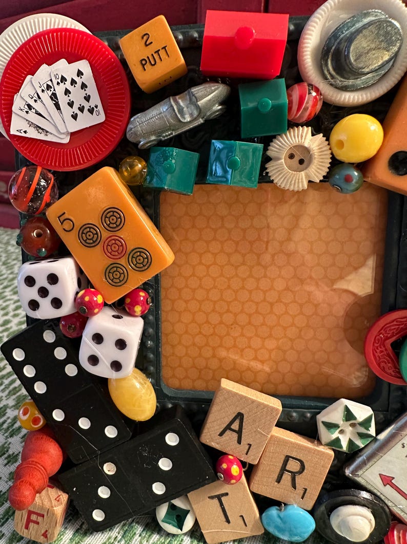Game Night With Monopoly, Mahjong, Dominoes, Scrabble and Poker Chips ...