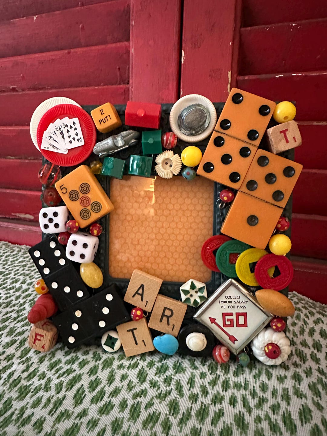 Game Night With Monopoly, Mahjong, Dominoes, Scrabble and Poker Chips ...