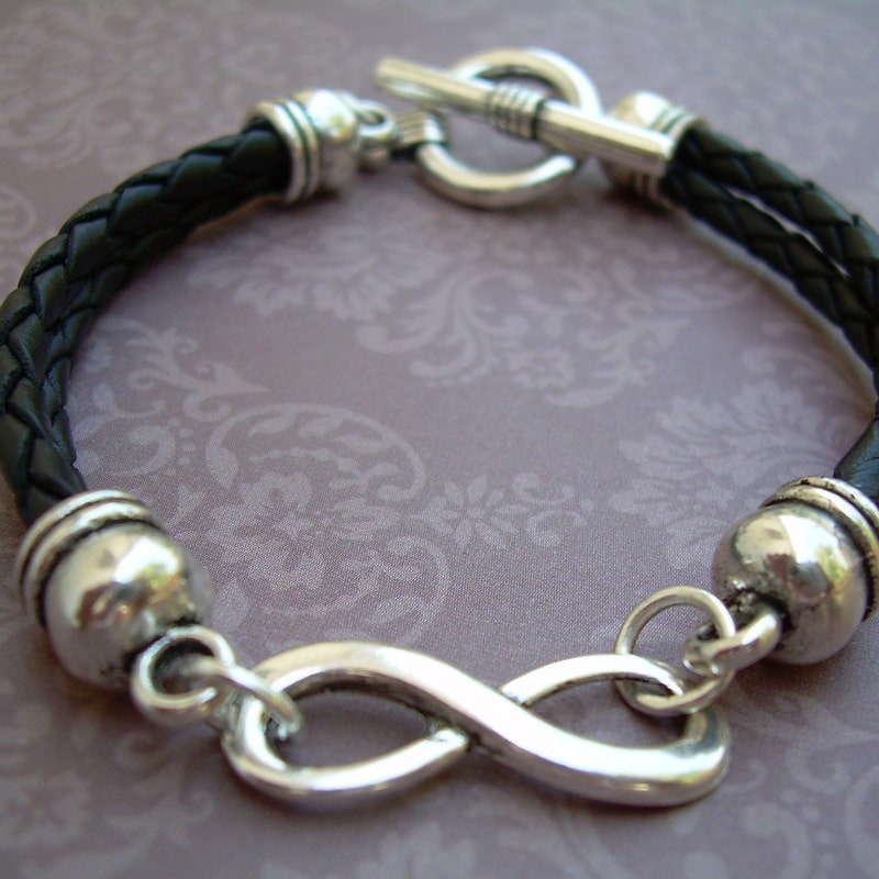 Mens Infinity Bracelet - Etsy