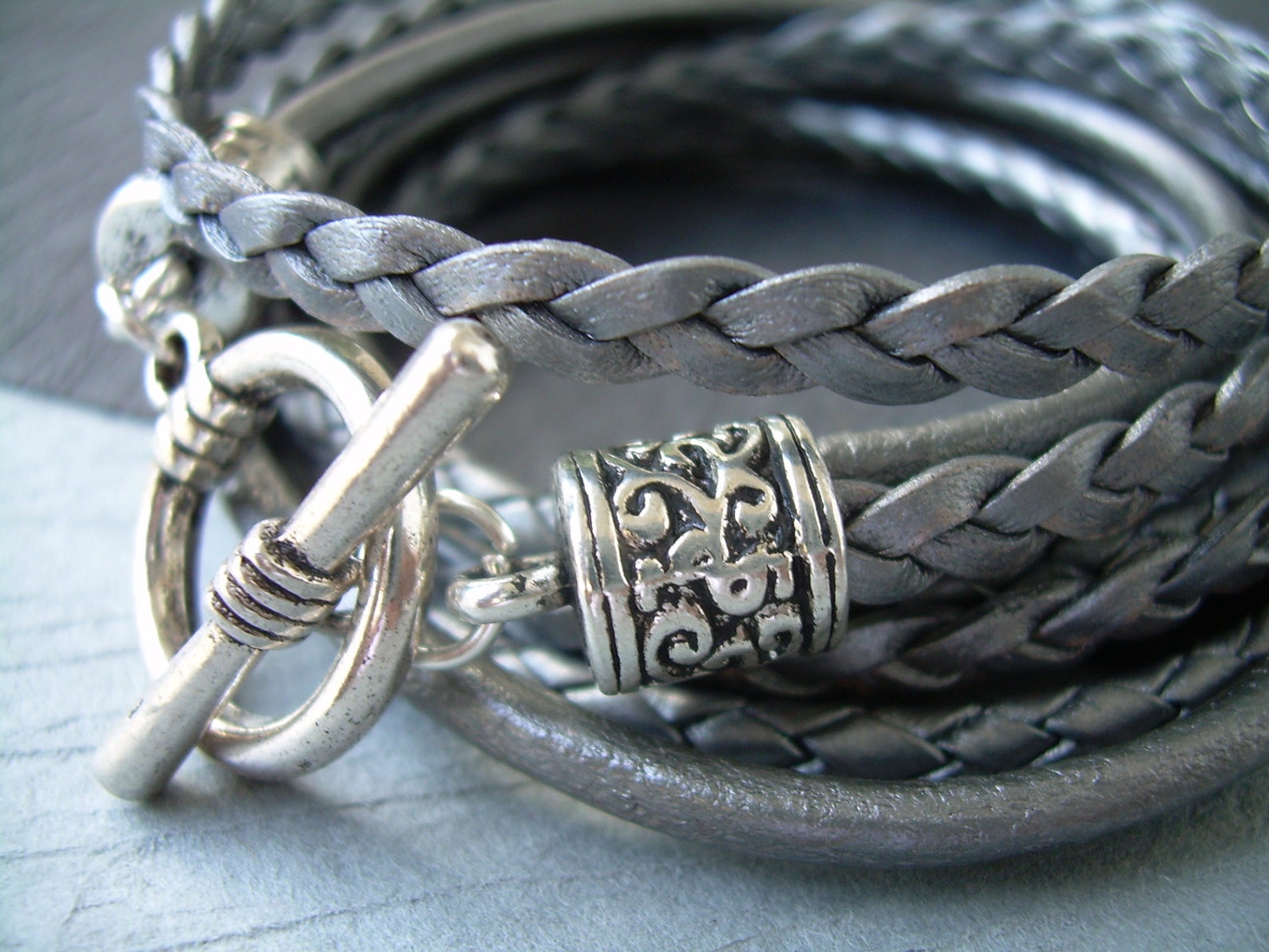 Womens Leather Bracelet Leather Bracelets For Women Womens Etsy
