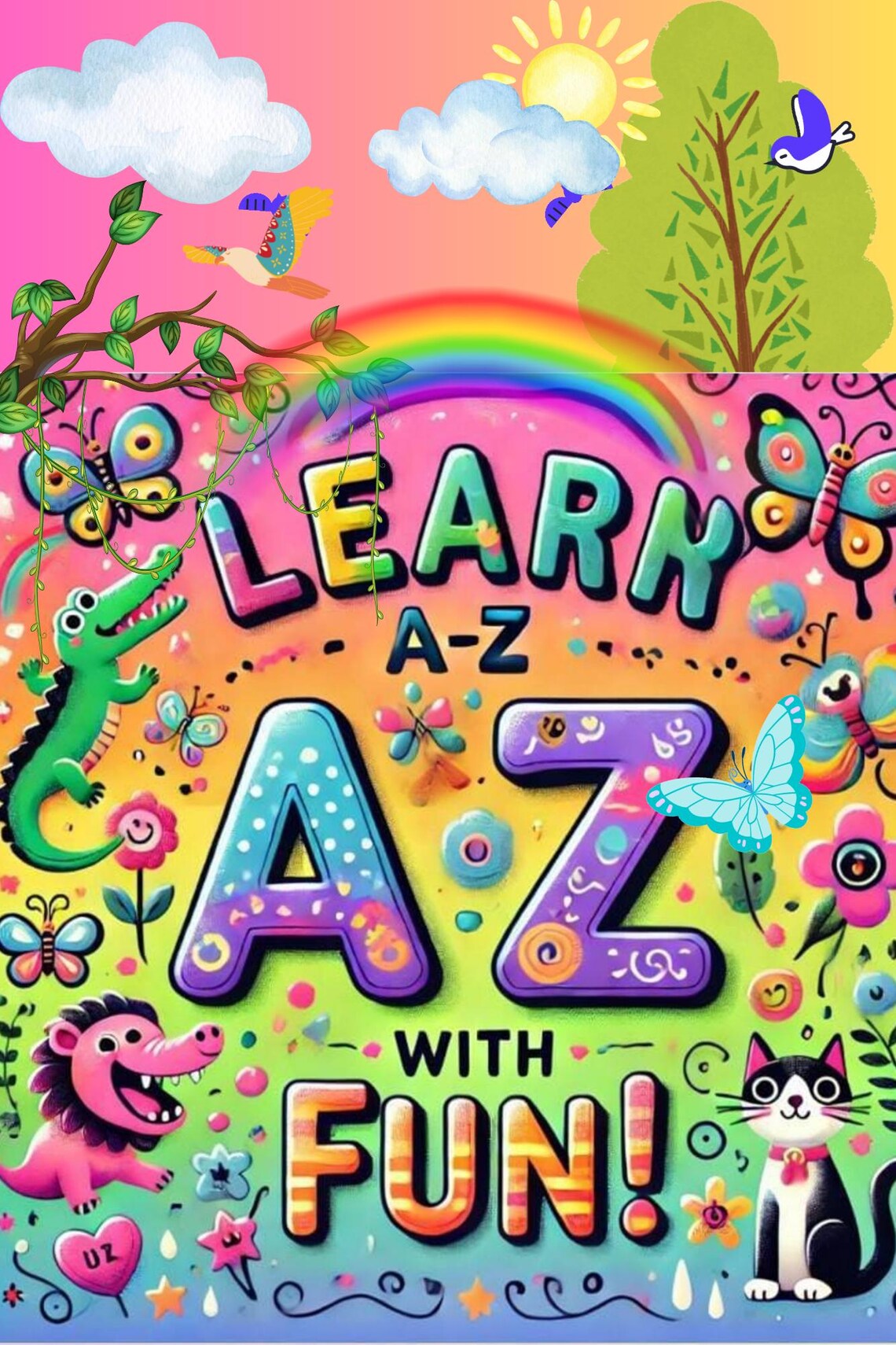 A-Z Alphabet Reading Book for Kids | Fun and Educational ABC Learning ...