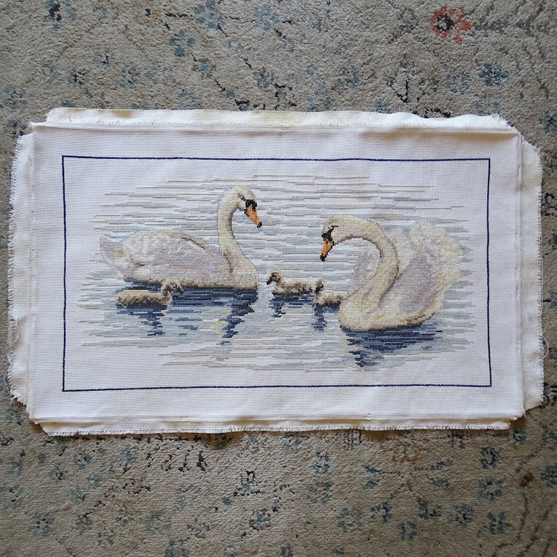 Swan Tapestry - Etsy UK