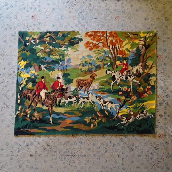 English Hunt Scene - Etsy