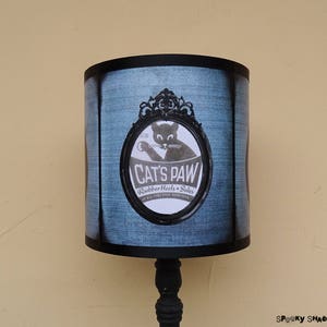 Cute Kitten Cats Lamp Shade Lampshade Blue Lampshade, Unique Lighting ...