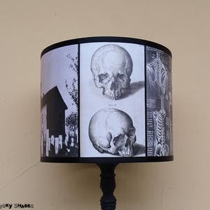 Anatomy Lamp Shade Lampshade Requiescat in Pace Skull Lamp Shade ...