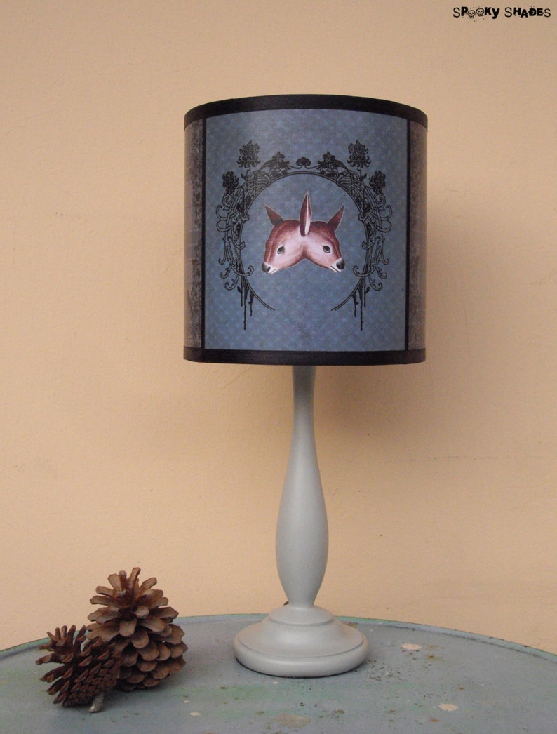 Woodland Freaks Lamp Shade Lampshade Fawn Cabinet of | Etsy
