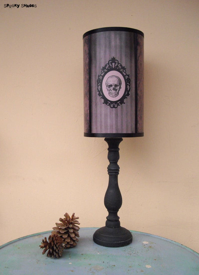 Victorian Skull Lamp Shade Lampshade Victorian Gothic Decor - Etsy