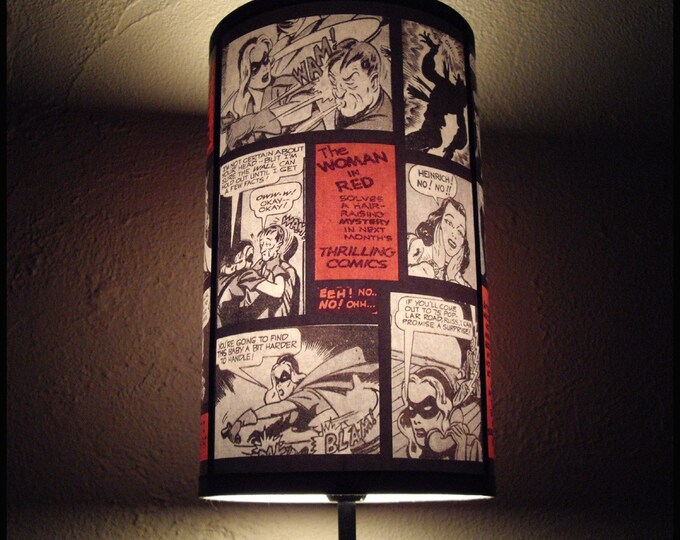 Comic Strip Lamp Shade Lampshade - Etsy