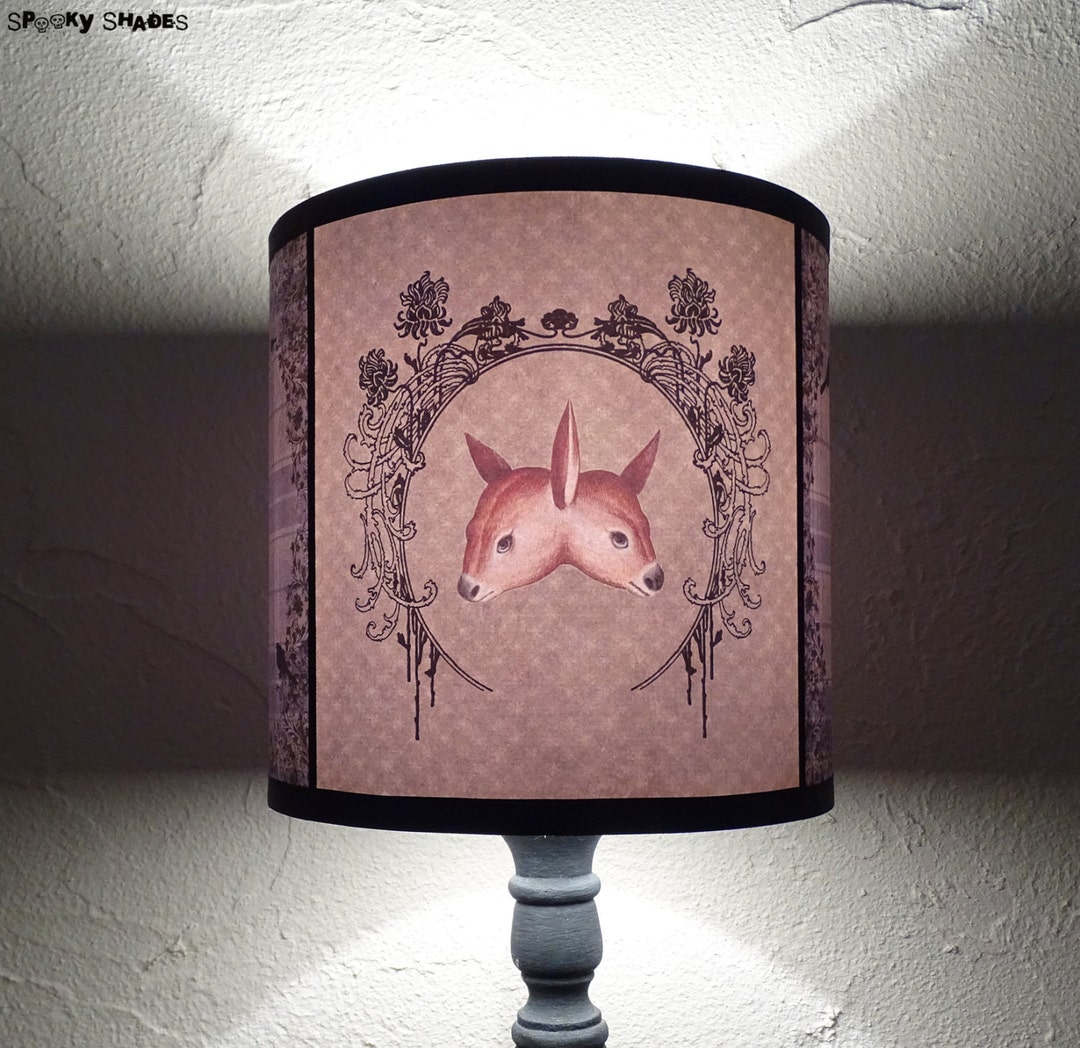 Woodland Freaks Lamp Shade Lampshade Fawn Cabinet of - Etsy
