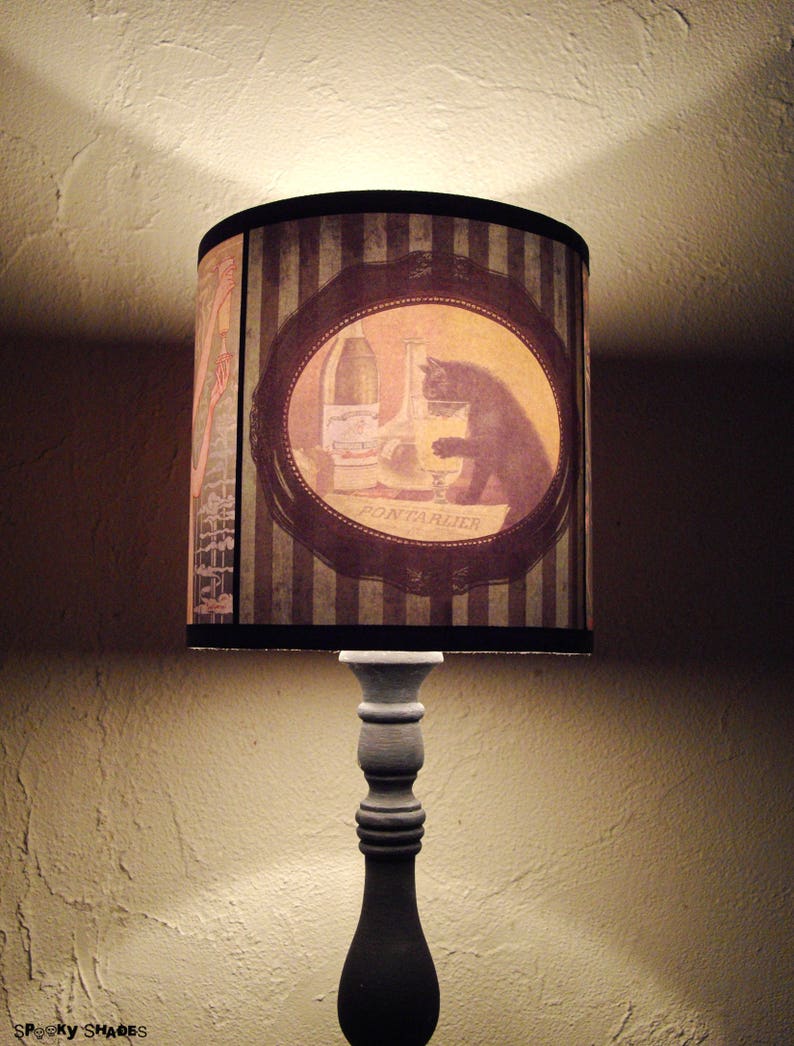 Absinthe Lamp Shade Lampshade Art Nouveau Bohemian Decor - Etsy