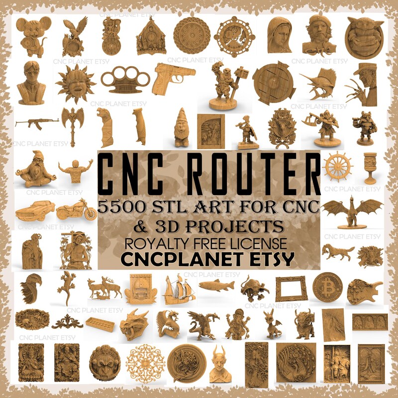 Cnc Stl Files - Etsy