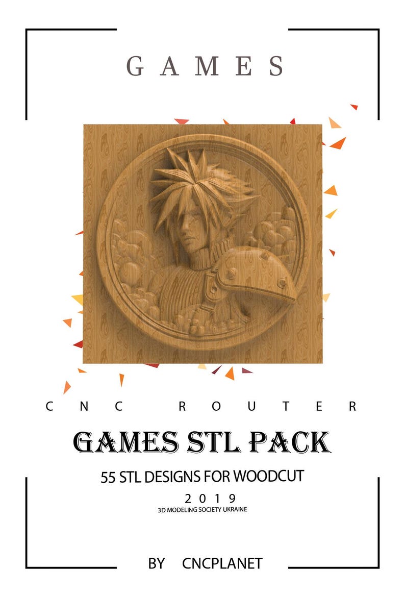 Game Character Rounds: 55 STL Files for CNC & 3D Projects Round Gaming ...