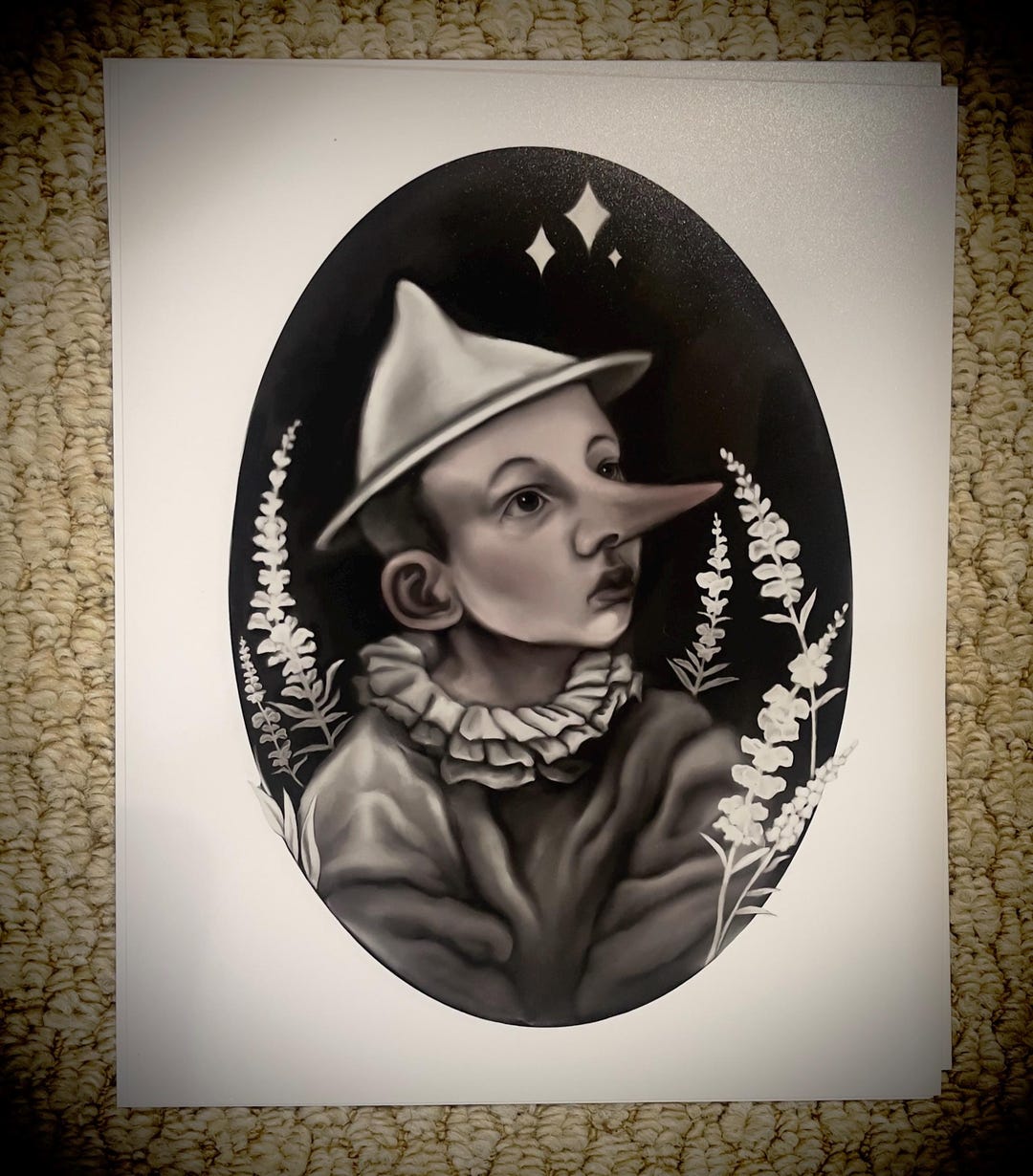 Pinocchio Art Print Wall Decor Etsy