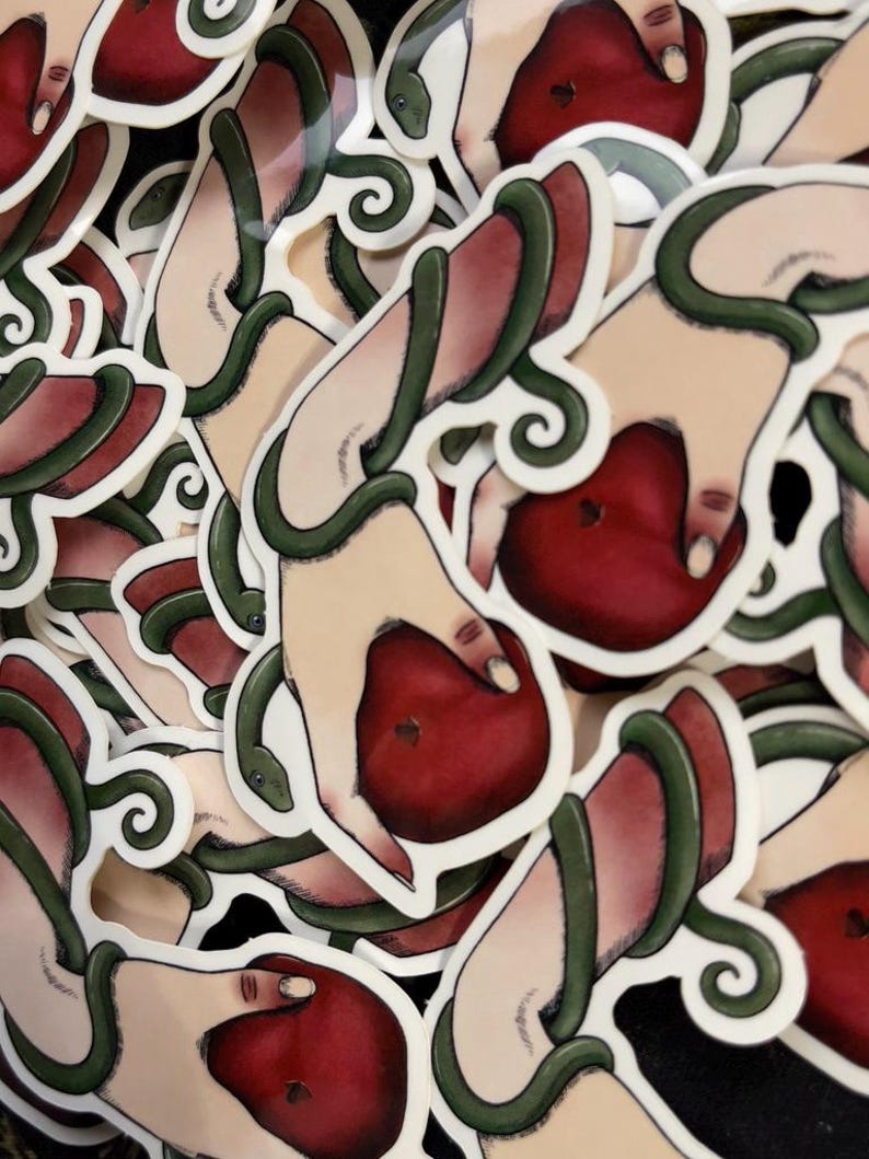 Lilith's Hand Die Cut Vinyl Sticker - Etsy
