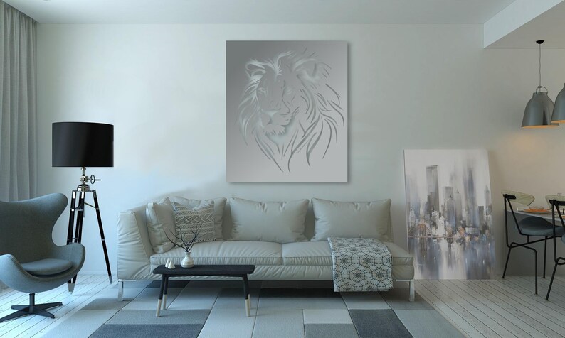 Lion Vector Graphic – DXF, SVG & PNG – Digital Download for Your Own Projects and Decoration - Etsy