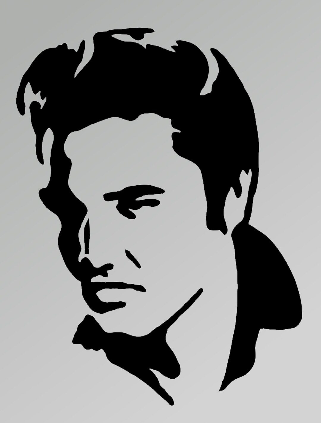 Elvis Presley DXF, SVG & PNG File Download - Etsy