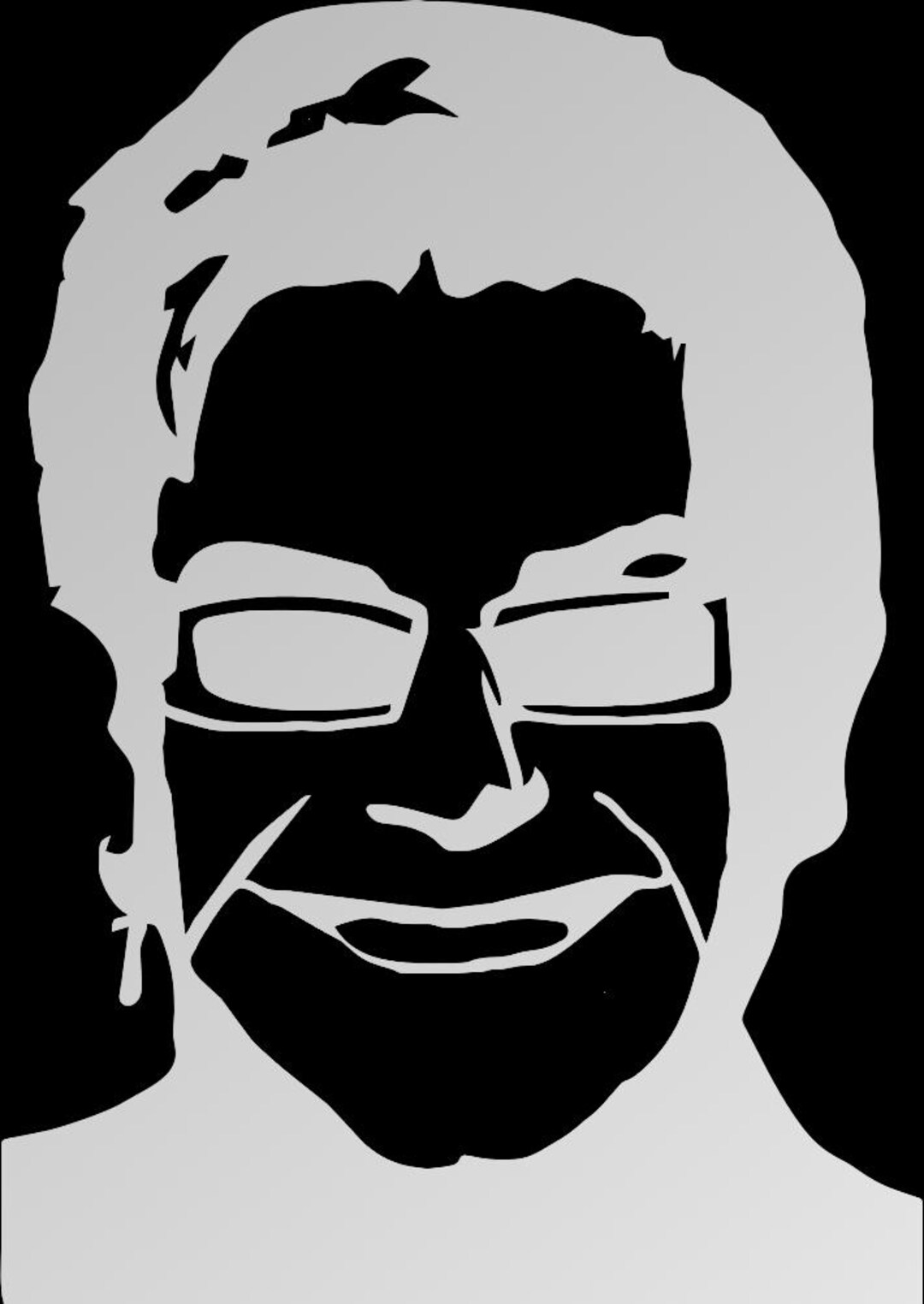 Elton John DXF, SVG & PNG File Download - Etsy