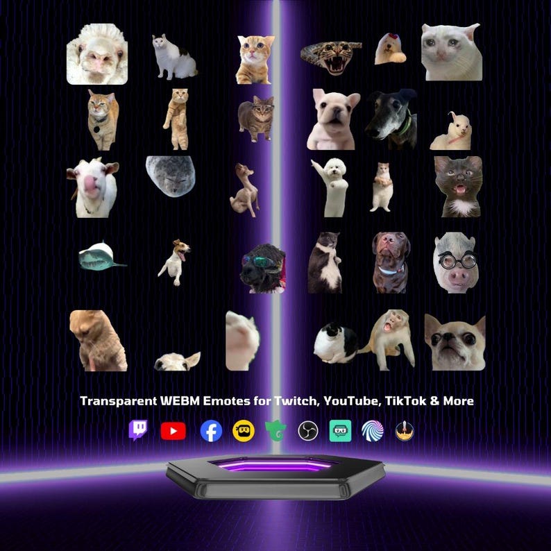1300+ Viral Transparent Memesanimated Meme Overlays |stream Alerts ...