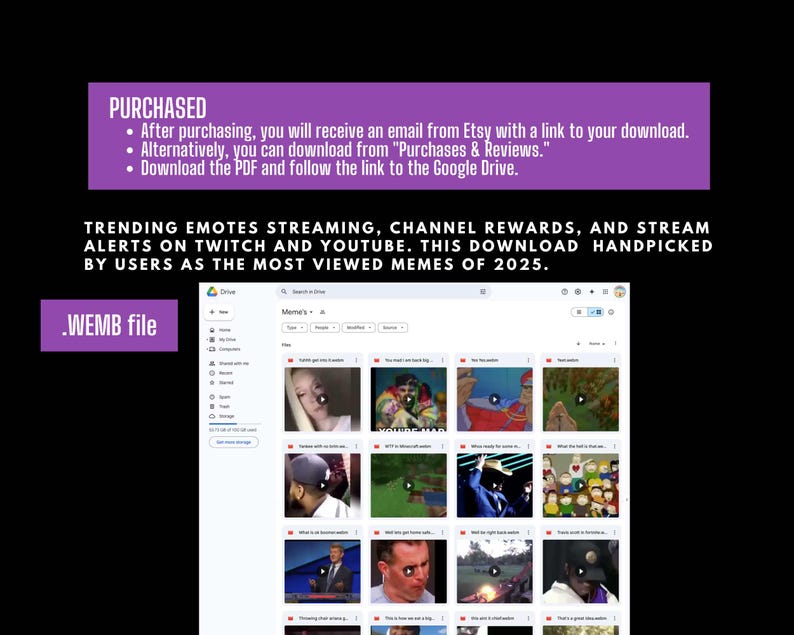 125 Animated Meme Emotes Youtube Meme Pack – Funny Stream Overlay Pack ...