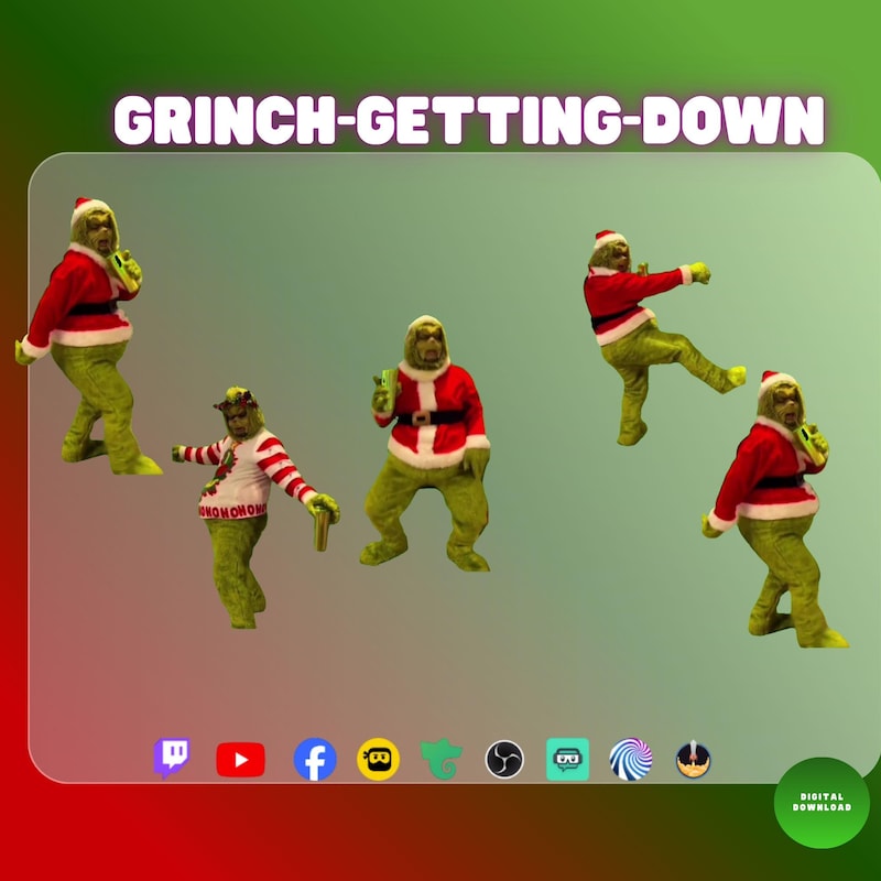 Christmas Tiktok Overlay - Etsy
