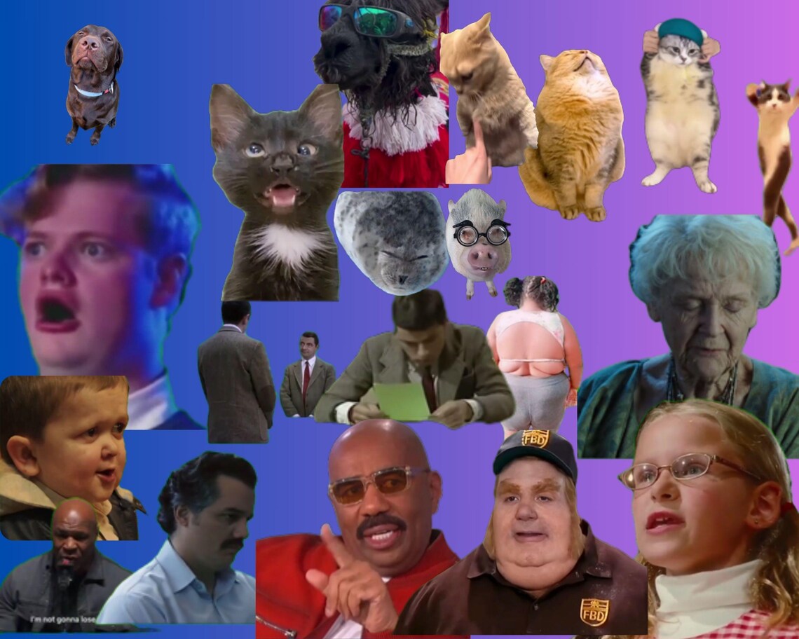 1200+ Animated Meme Emotes – WEBM Overlay Bundle for Twitch, Youtube ...