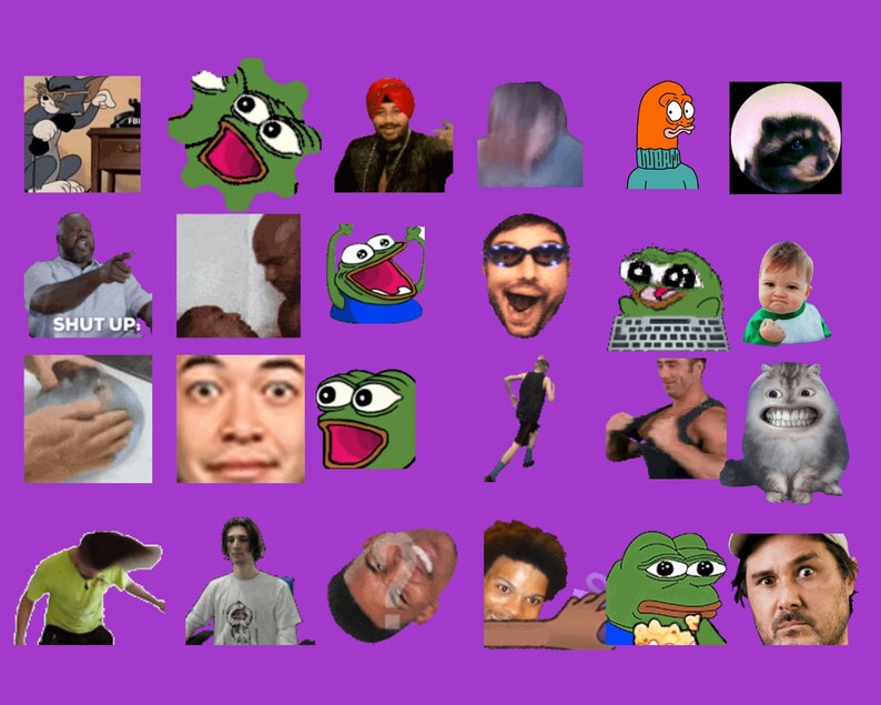 700+ Animated Emotes – Twitch & Discord Gamer GIF Mega Pack | Streamer ...