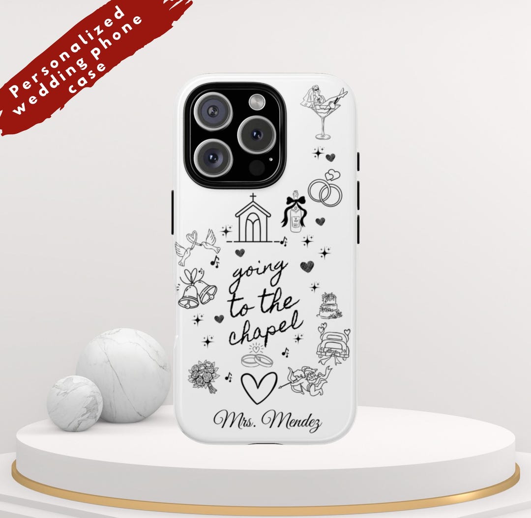 Personalized Wedding Phone Case, Future Mrs Bride iPhone Cover, Custom ...