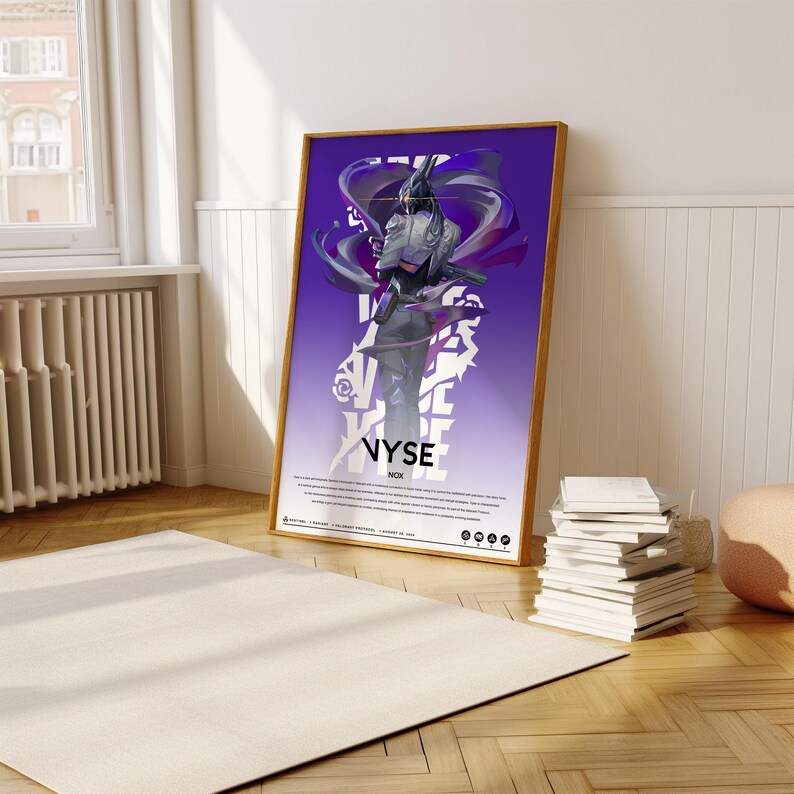 Valorant Vyse Poster | Valorant Poster Print | Gaming Poster | Gaming ...