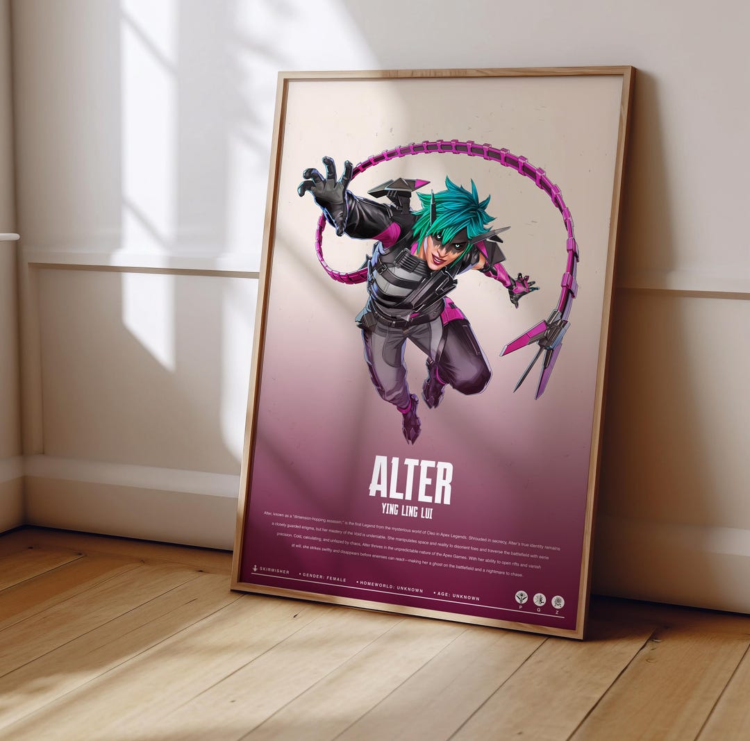 Apex Legends Alter Poster | Apex Legends Print | Gaming Poster | Gaming ...