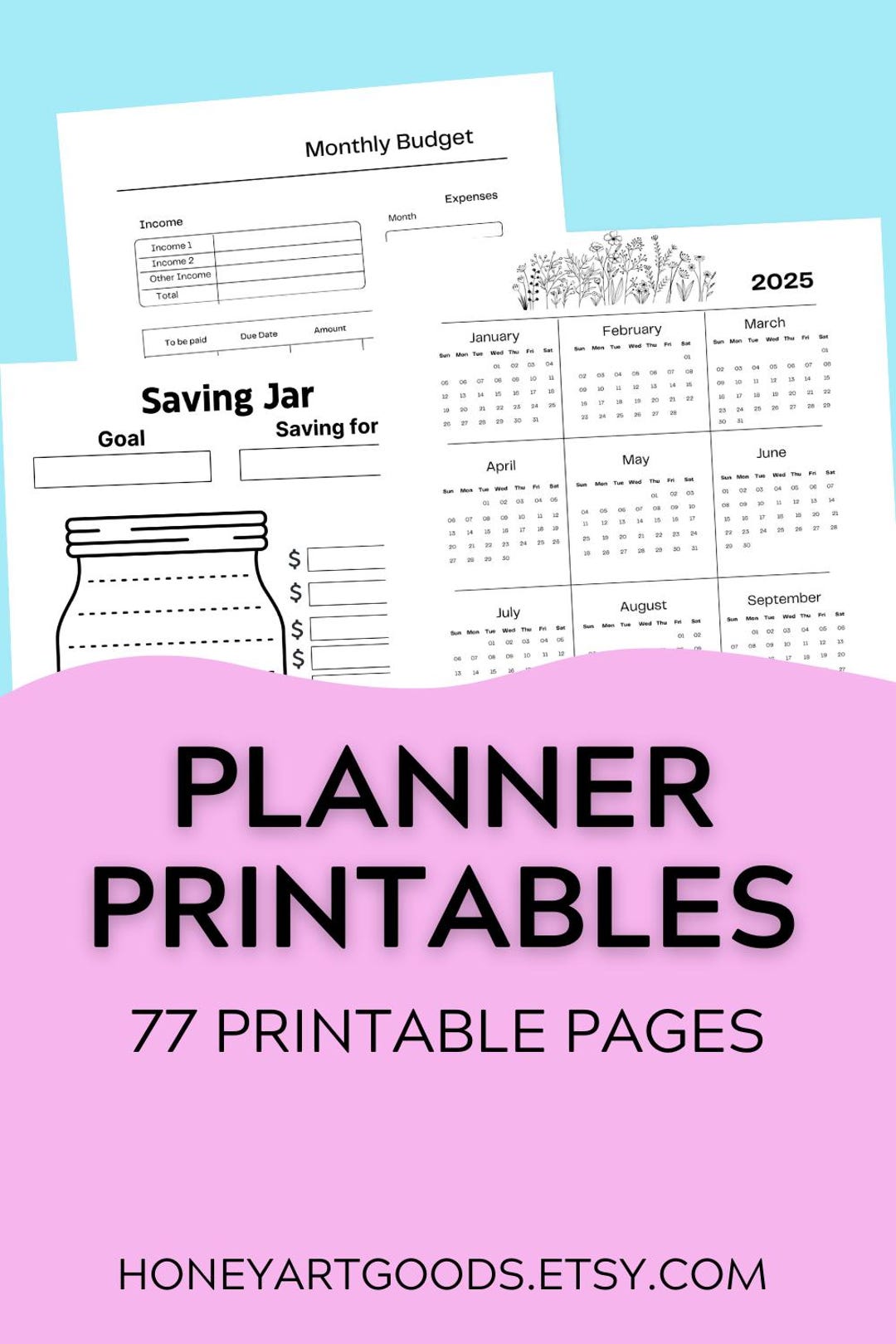 Your Life, Your Plan: 2025 Annual Planner, Yearly Planner, Budget ...