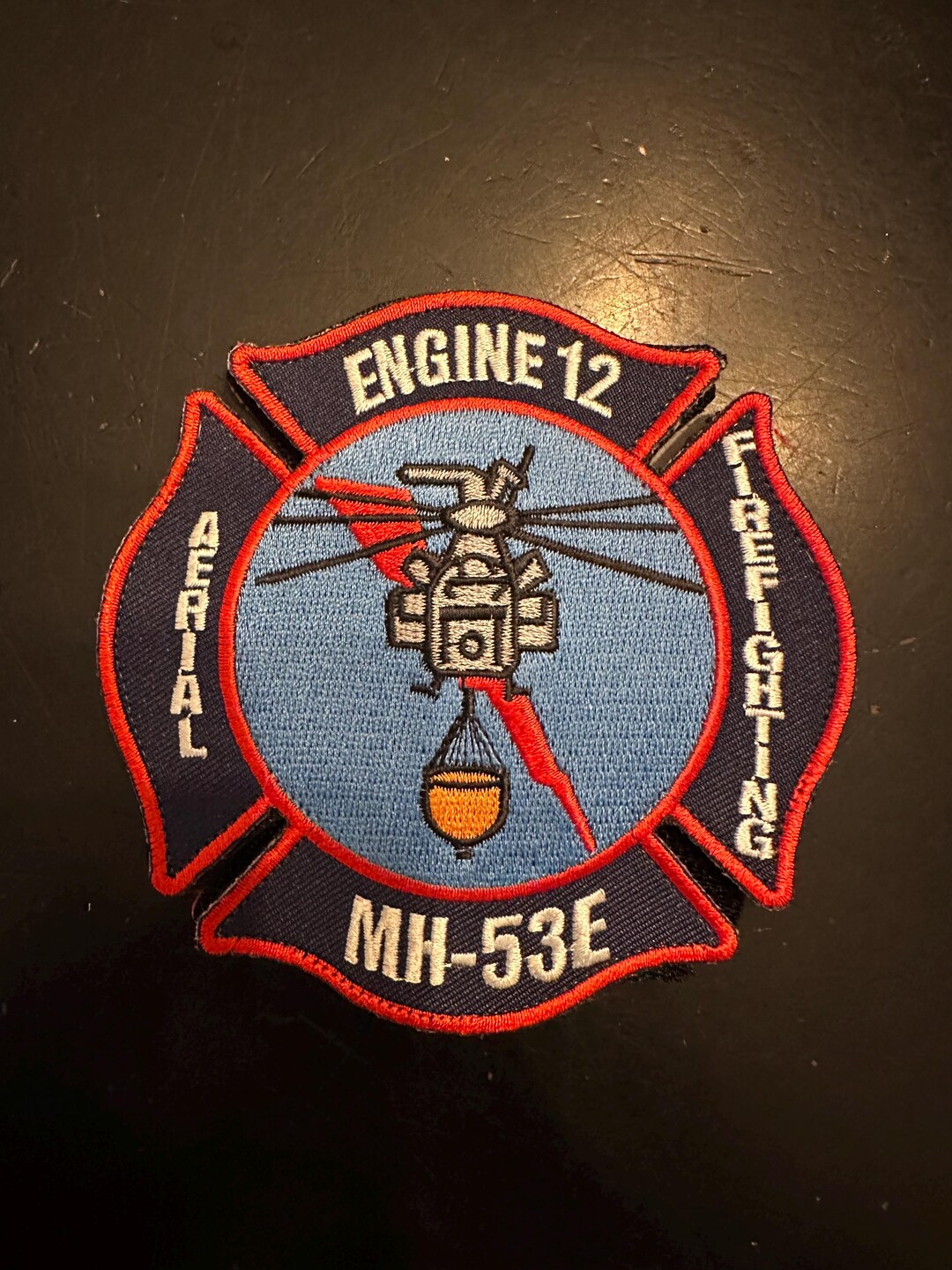 Embroidered Patch HM-12 Aerial Firefighting Patch With Velcro 4 - Etsy