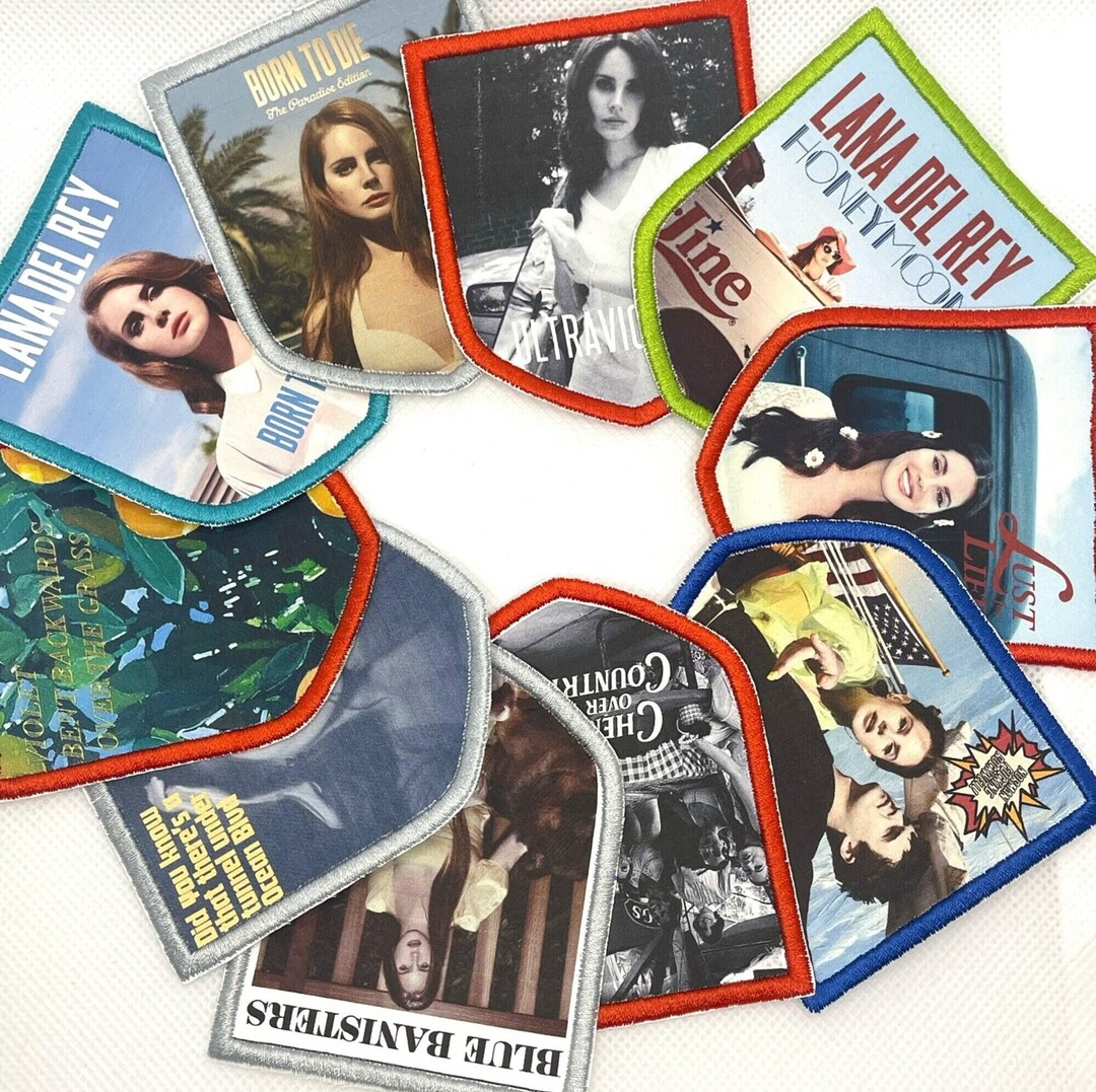 Custom Iron Patches With LDR Discography for Racing Jacket - Set or ...