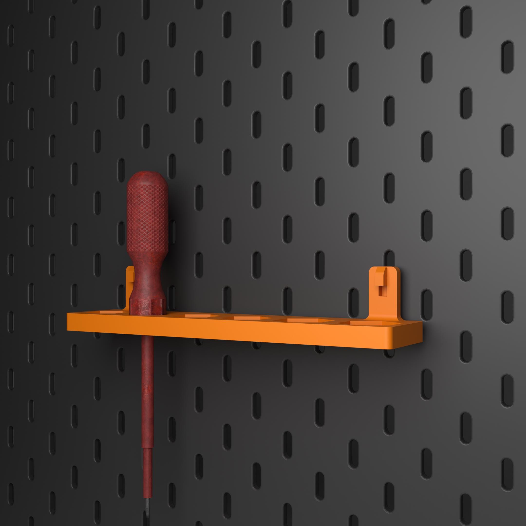 Skadis Screwdriver Holder Skadis Addon Skadis Pegboard Accessories ...