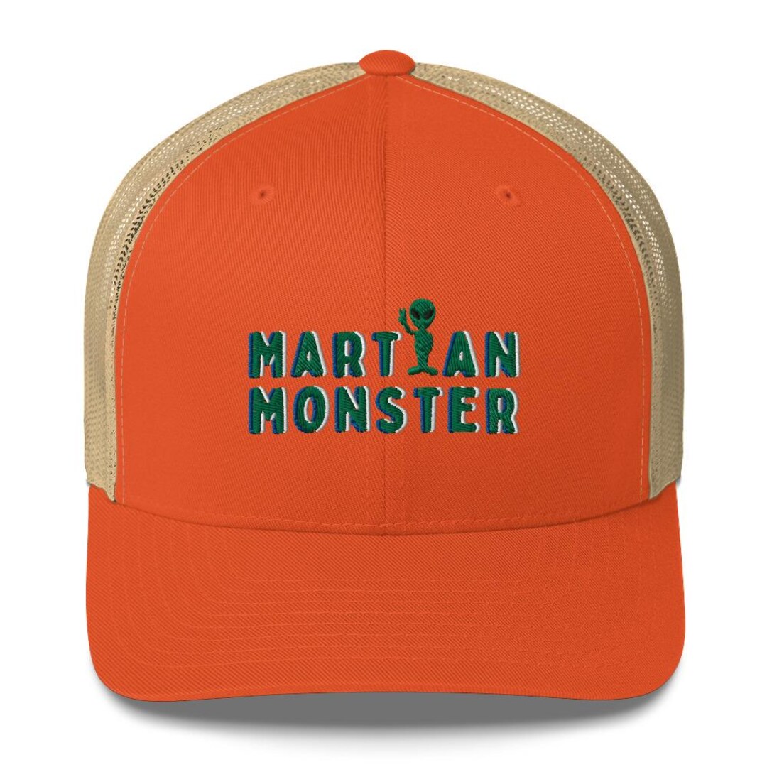 Phish Hat Martian Monster Trucker Style. Embroidered on Your Chosen Hat ...